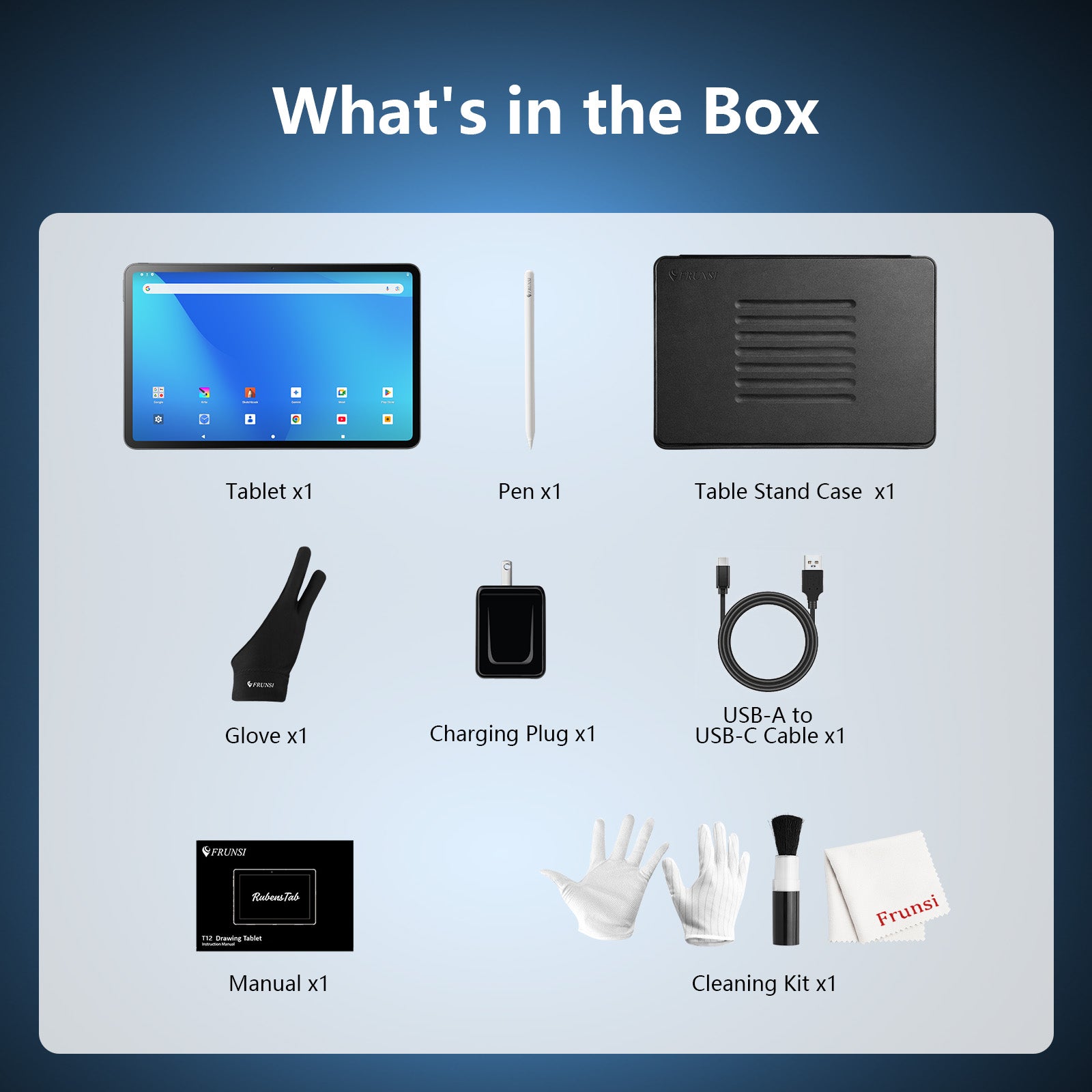 RubensTab T11 Pro Drawing Tablet – Frunsi